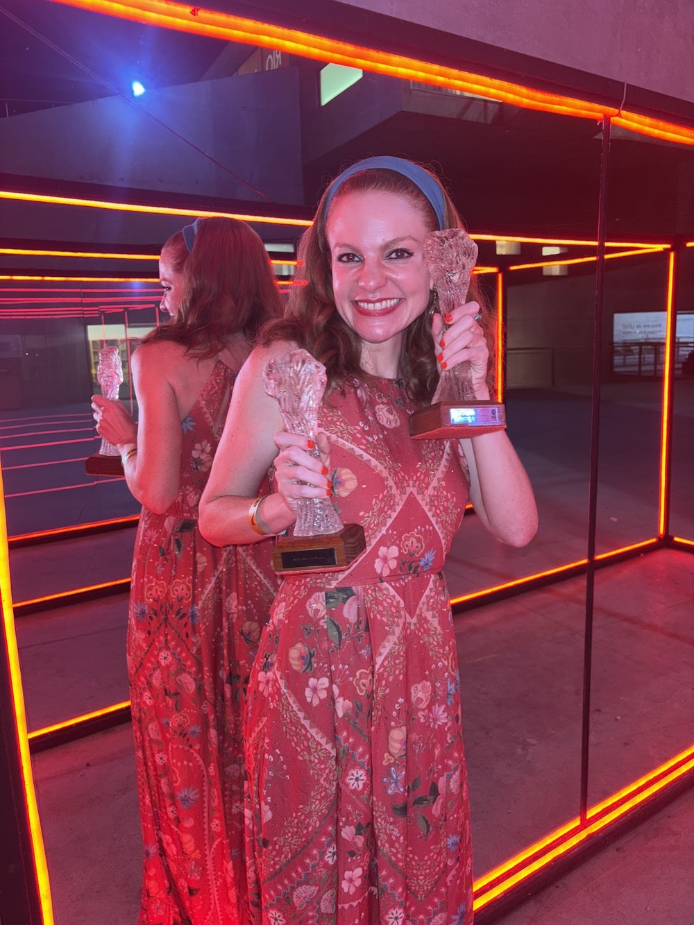 Maria Eduarda de Carvalho vence duas categorias no 10º Rio WebFest