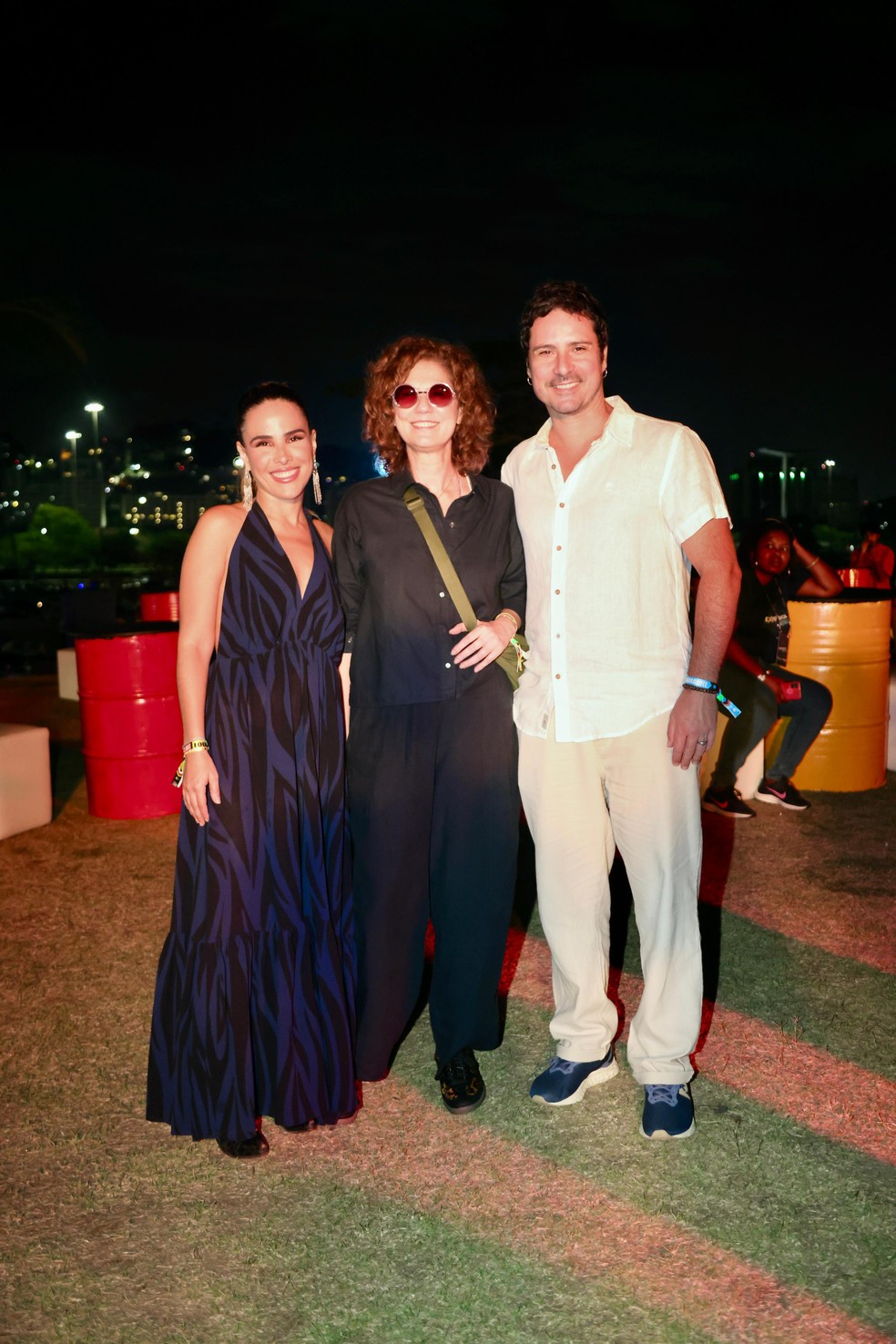 Patricia Pillar curte Festival Clássicos do Brasil no Rio