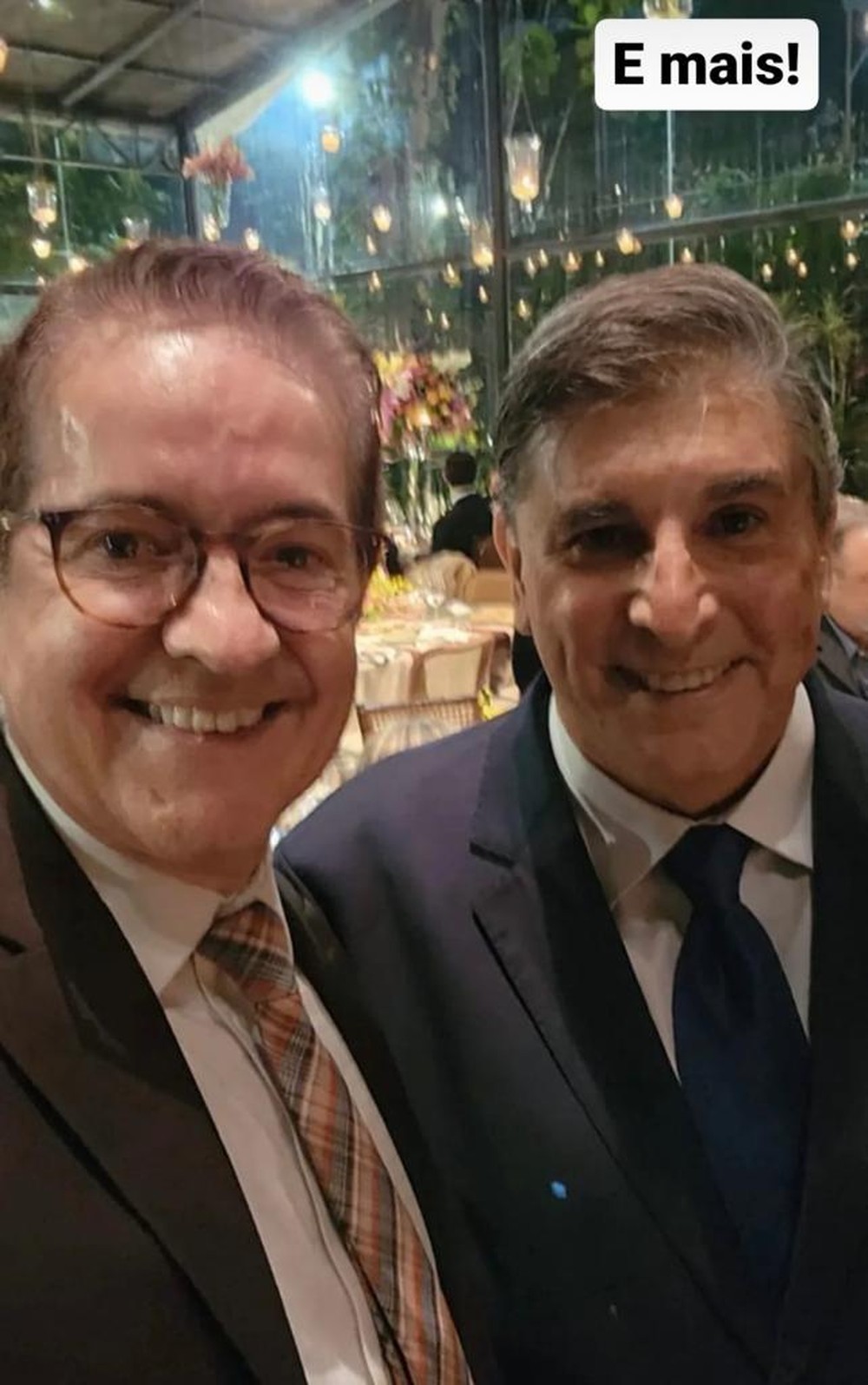 Caco Barcellos se casa com Carla Tilley após 'empurrãozinho' de Ana Maria Braga no 'Mais Você'