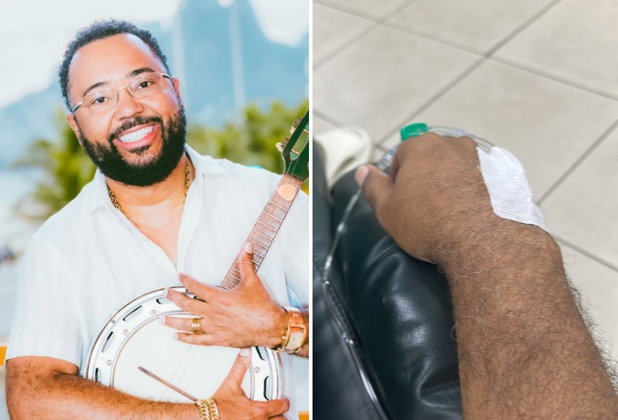 Dudu Nobre é internado no Rio após diagnóstico de pneumonia; cantor ...