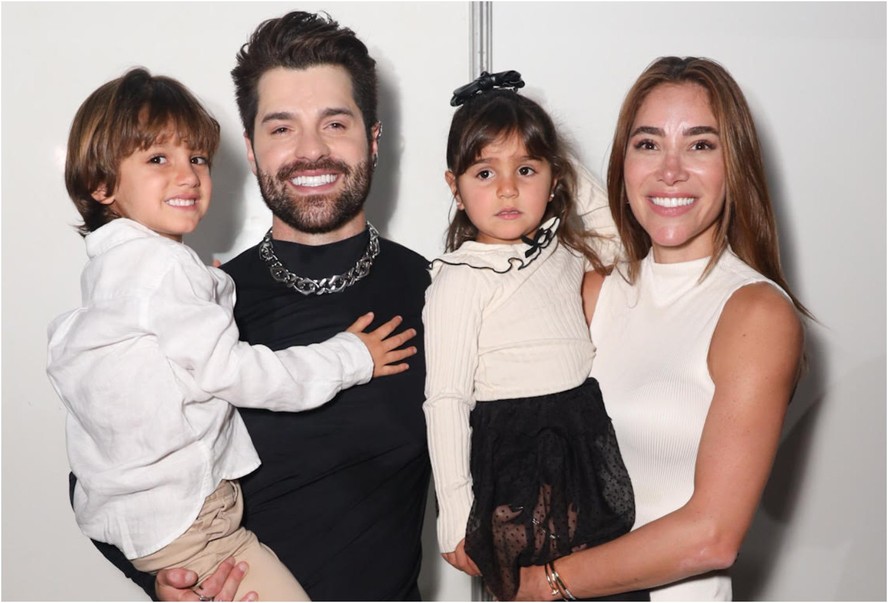 Alok recebe carinho de esposa e filhos durante show em São Paulo