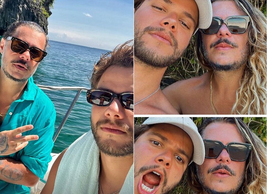 Marcus Majella abre álbum de viagem com amigo para a Tailândia; veja fotos