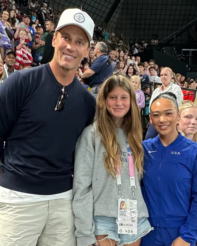 Tom Brady fala sobre curtir Olimpíadas com a filha, Vivian, e abre ...