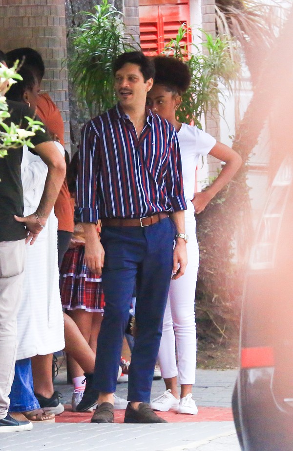 Clara Moneke, Babaioff e Juan Paiva gravam cenas de 'Dona de Mim' no Rio