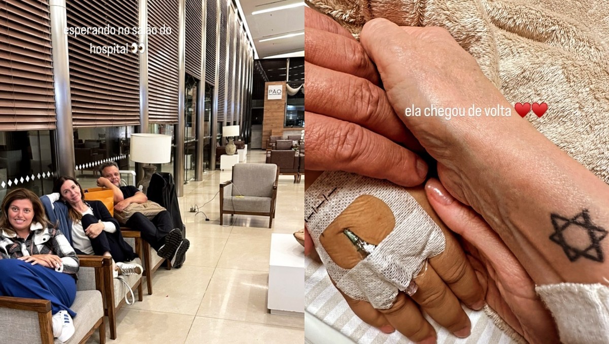 Flora Gil posta foto segurando a mão de Preta Gil no hospital