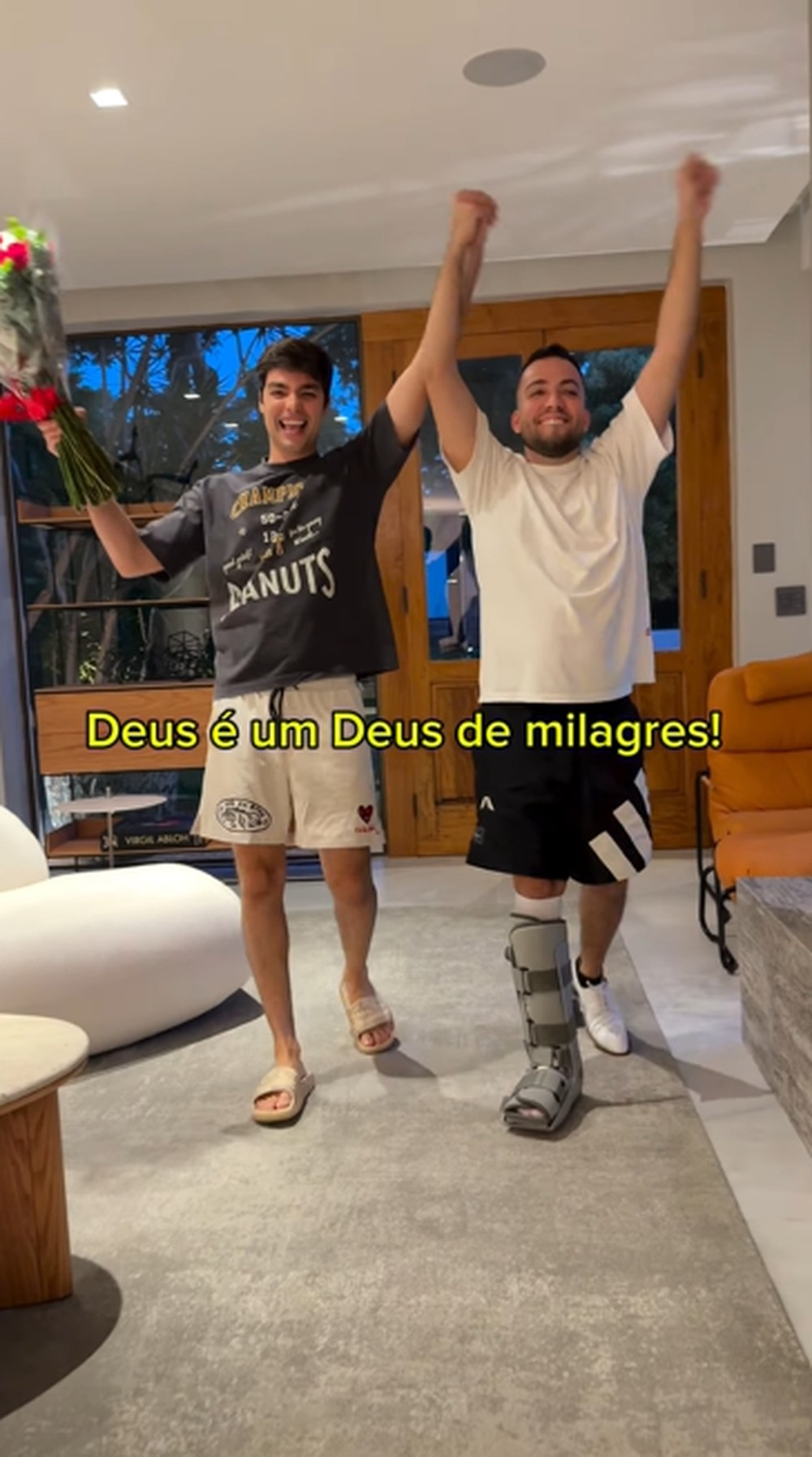 Cinco dias antes do casamento, Lucas Rangel comemora recuperação após ...