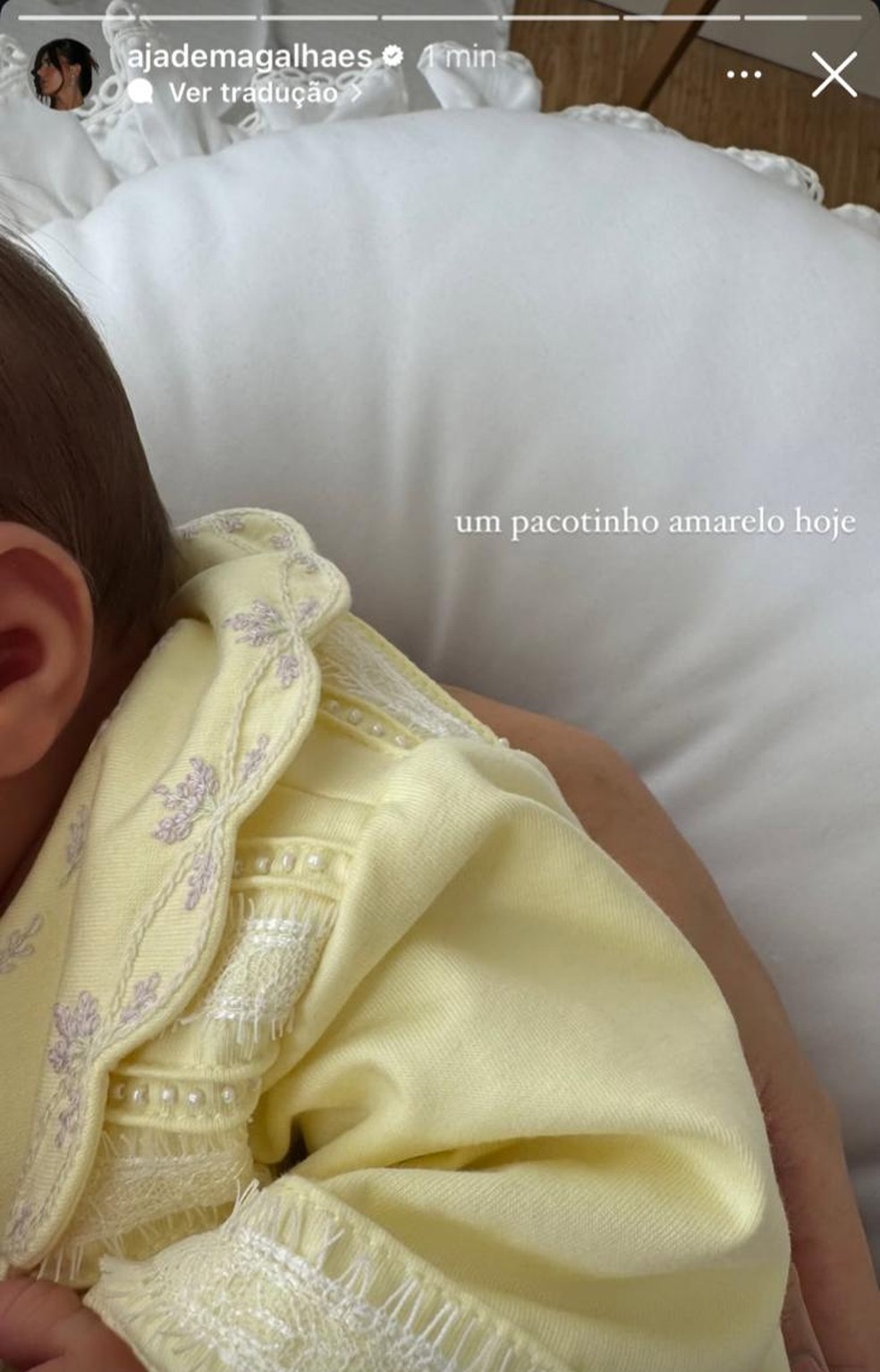 Jade Magalhães Se Derrete Ao Mostrar Lookinho De Serena Sua Filha Com 7799