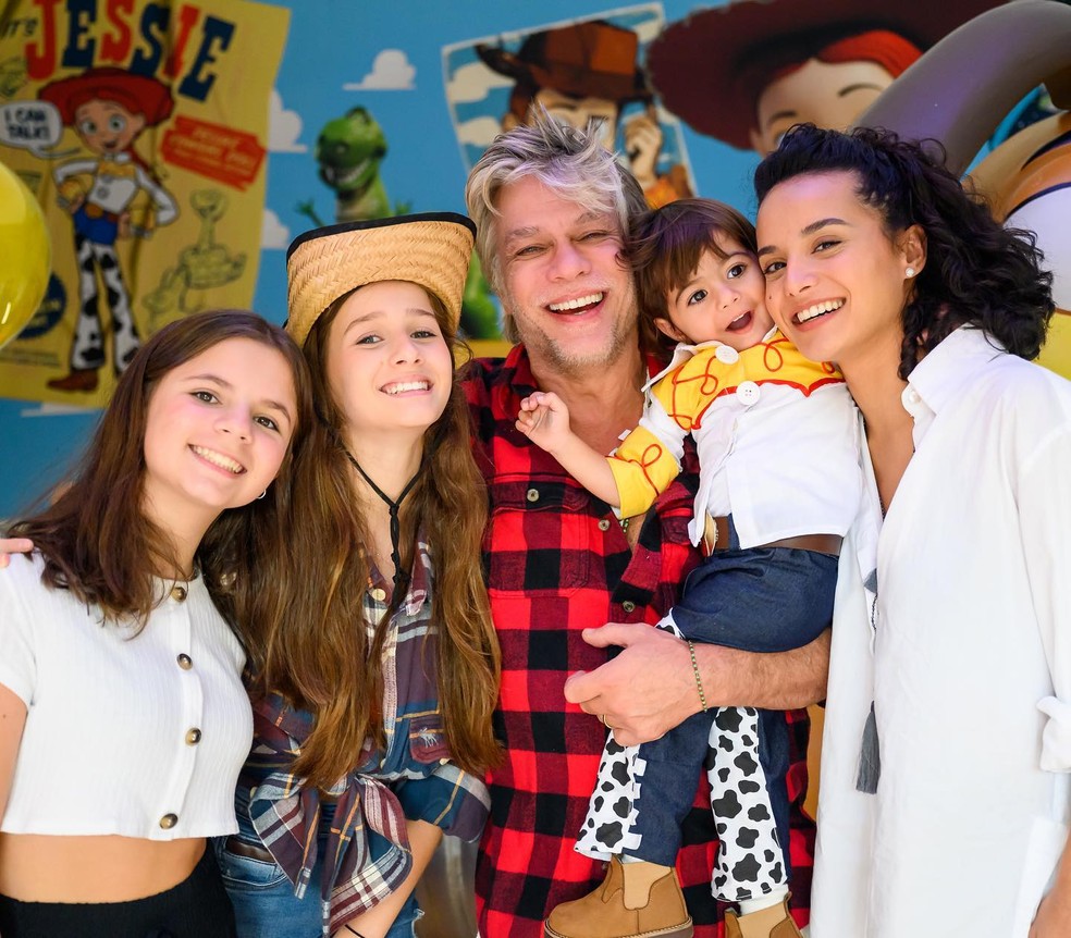 Fabio Assunção e Ana Verena celebram os 2 anos da filha com festa de ...