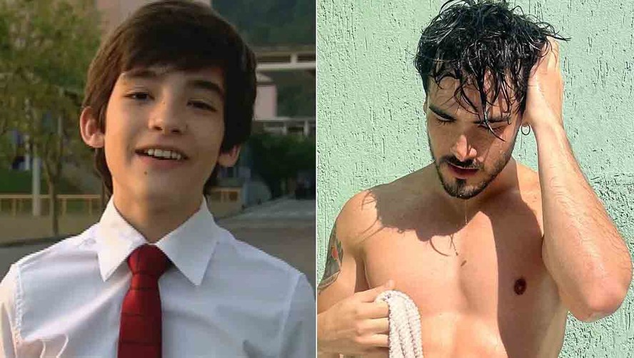 De sunga, ex-ator mirim José Victor Pires agita a web com corpo sarado
