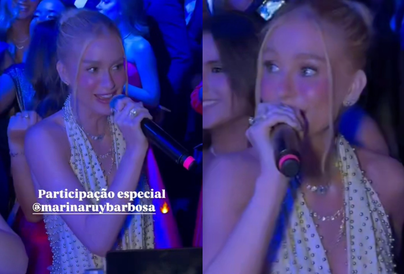Marina Ruy Barbosa canta e dança funk em festa: 'Amo ver ela solta ...