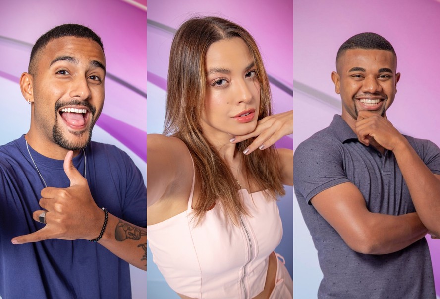 BBB 24: Lucas Pizane, Beatriz e Davi estão no paredão