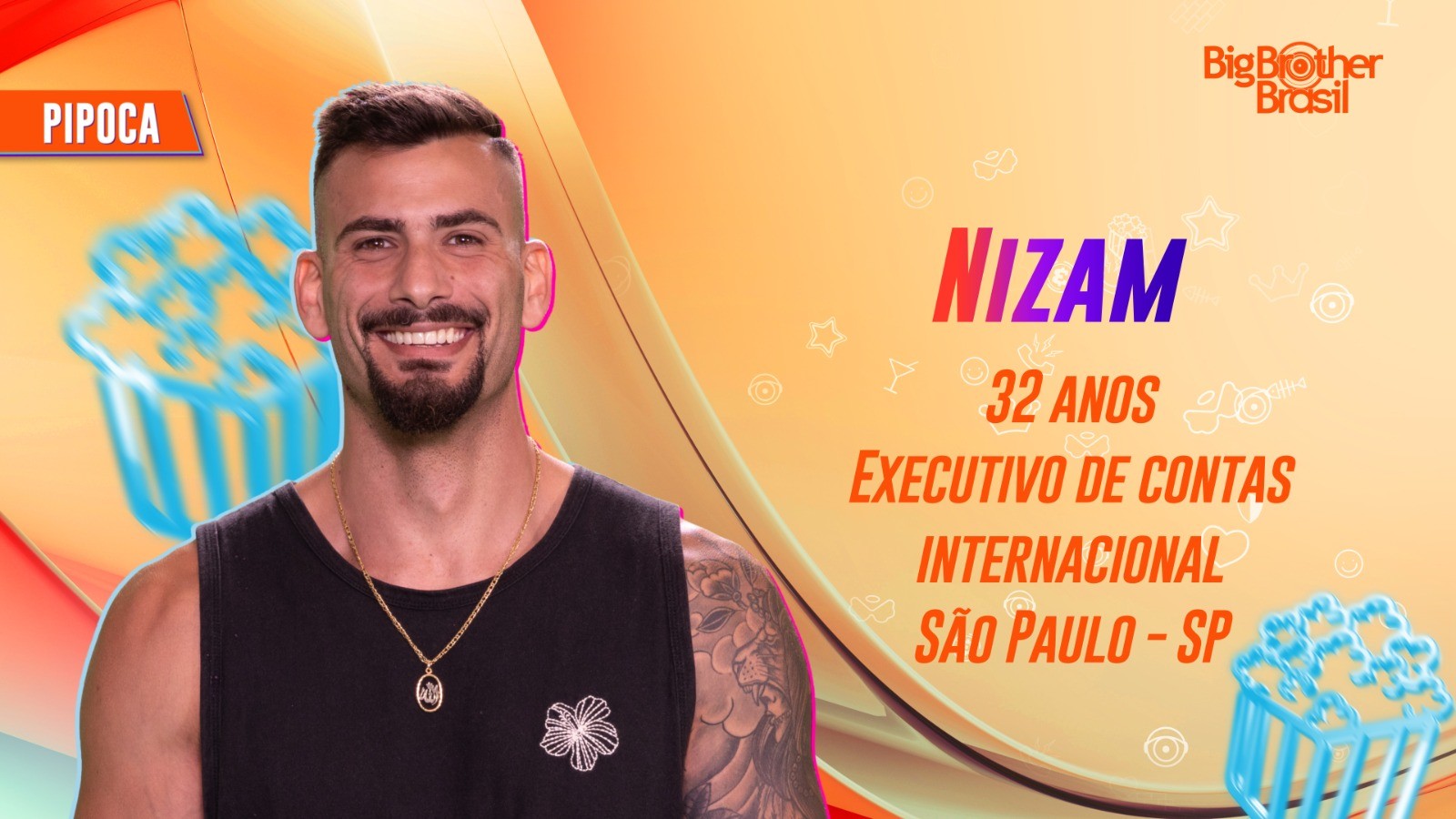 BBB 24: Nizam já ficou com atriz de 'Quanto Mais Vida, Melhor!'