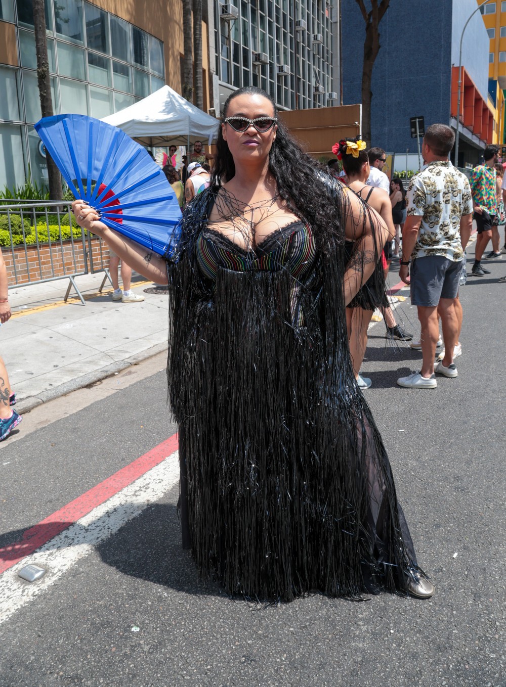 Carnaval 2025: Baixo Augusta contagia famosos no Centro de SP; veja fotos