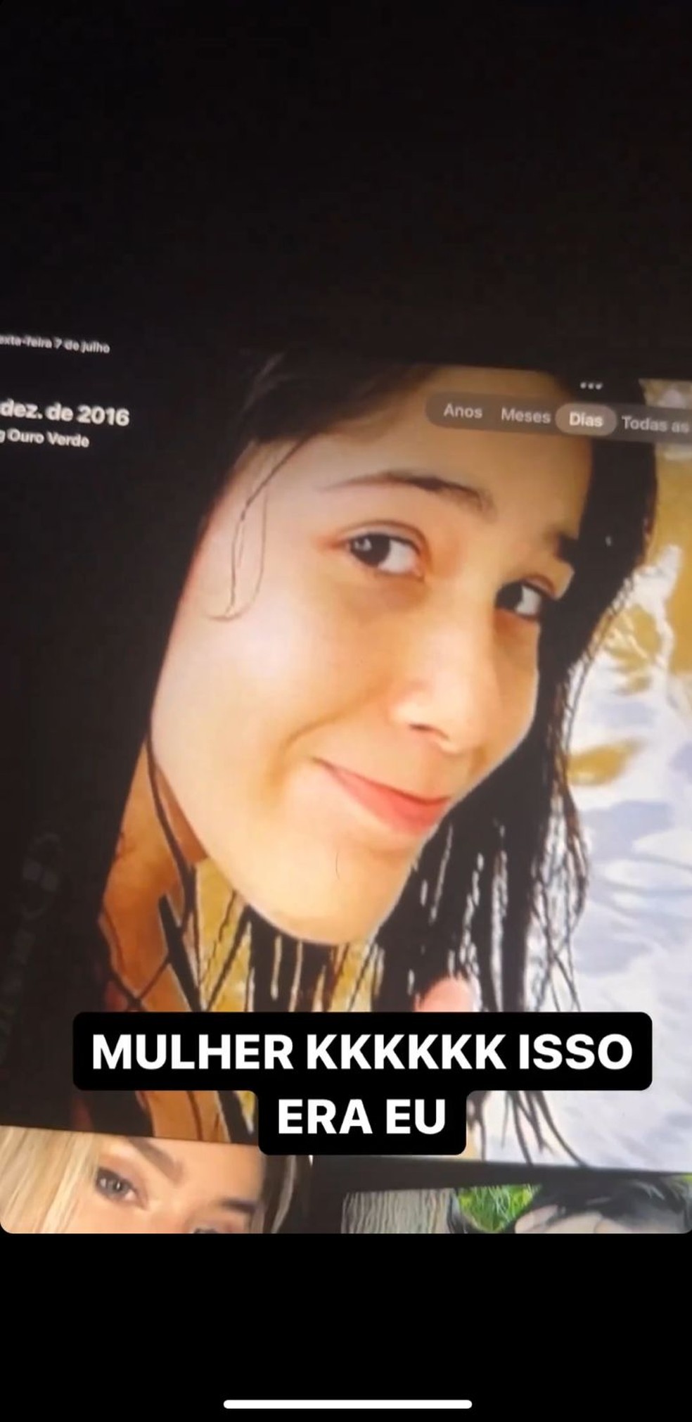 Karoline Lima mostra fotos de antes da fama: 'Eita, como era feia ...