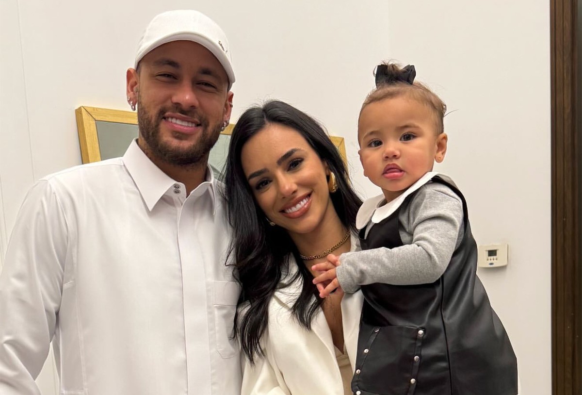 Bruna Biancardi se derrete ao mostrar Neymar e Mavie dormindo juntinhos