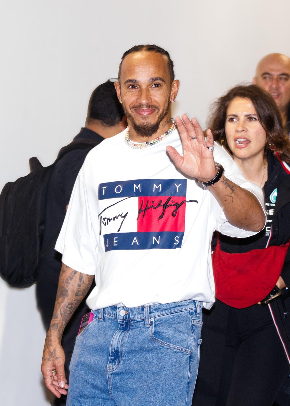 Hamilton deixa GP de São Paulo sorridente e chamado de 'Luiz' em coro ...