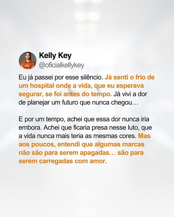 Mãe de 3, Kelly Key relembra aborto espontâneo: 'Vivi a dor de planejar ...