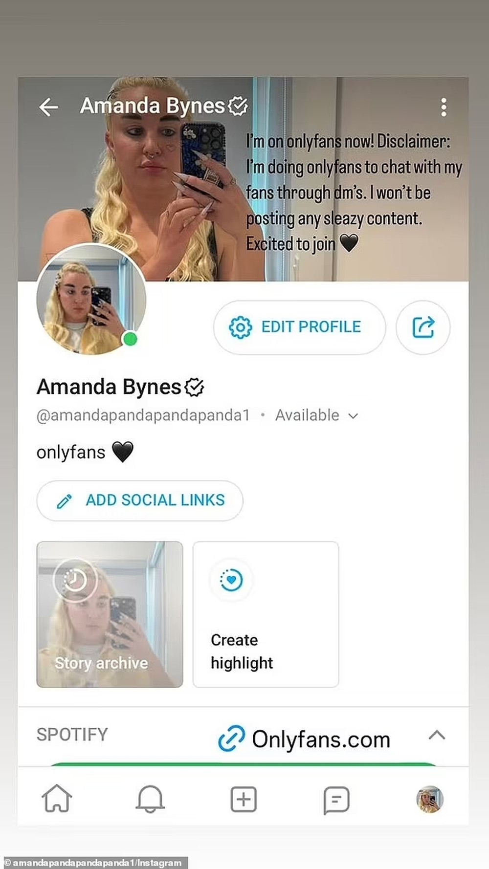 Ex-estrela teen, Amanda Bynes entra para o OnlyFans e cobra R$ 294 mensais para falar com fãs