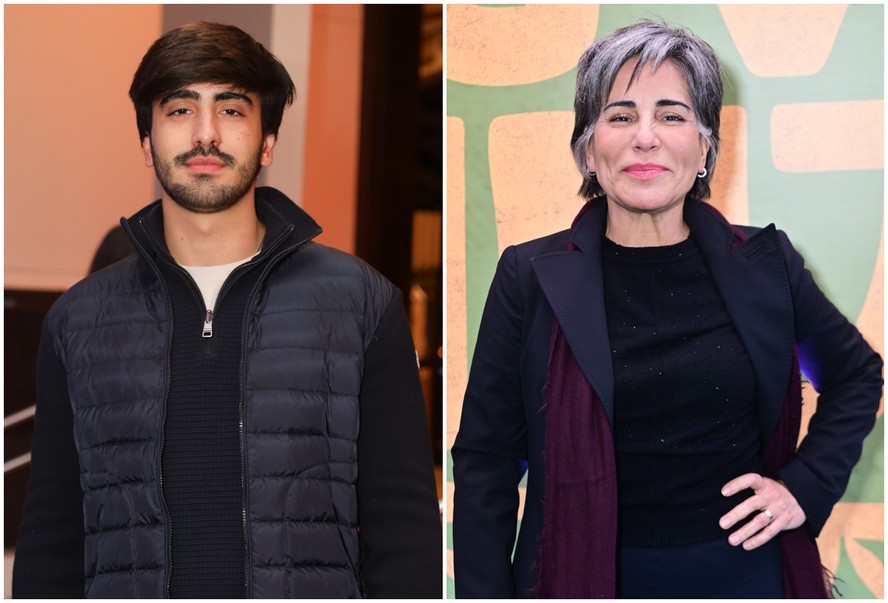 Discreto, filho caçula de Gloria Pires faz rara aparição para ...