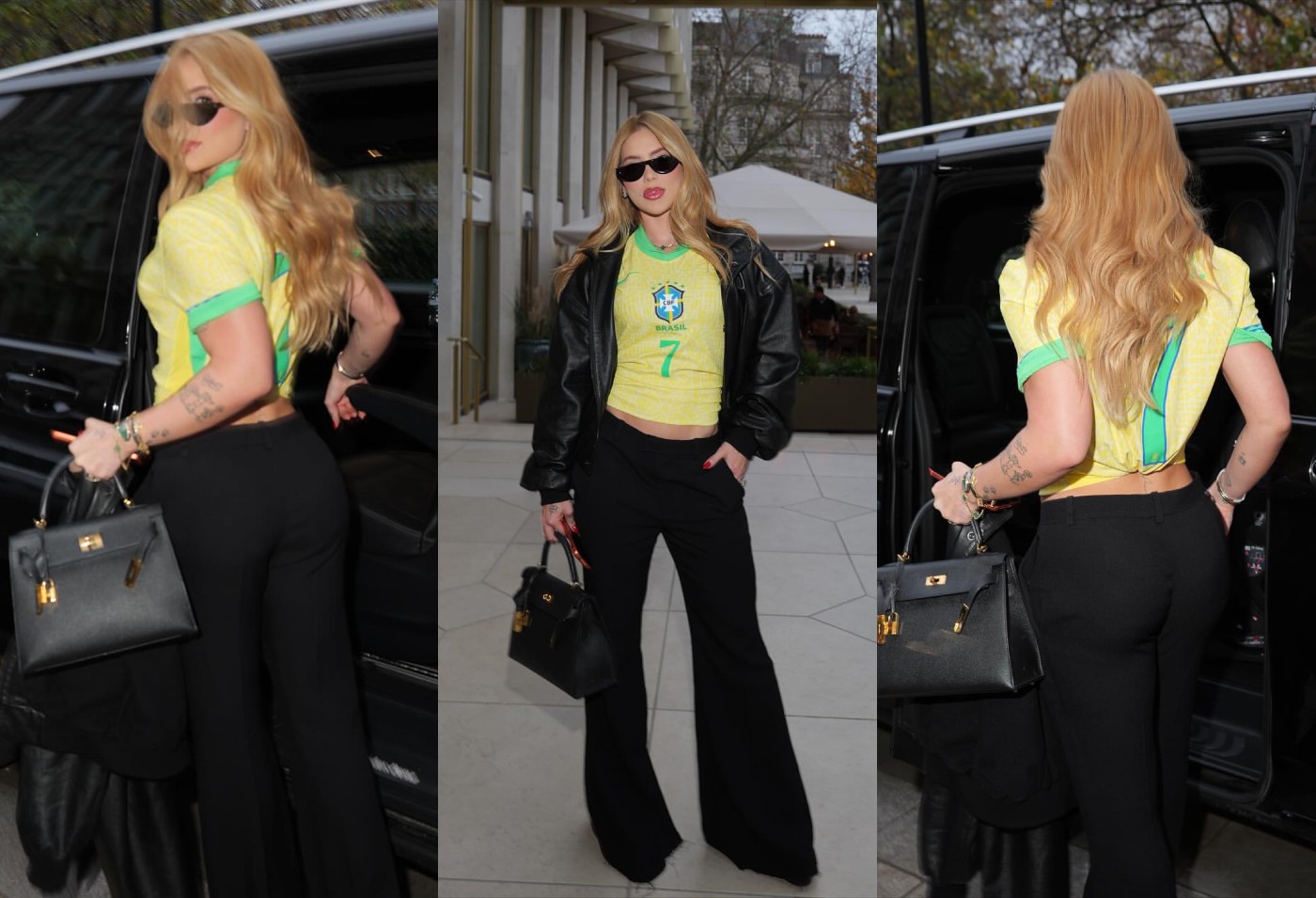 Virginia marca presença em jogo da seleção brasileira em Londres com ...