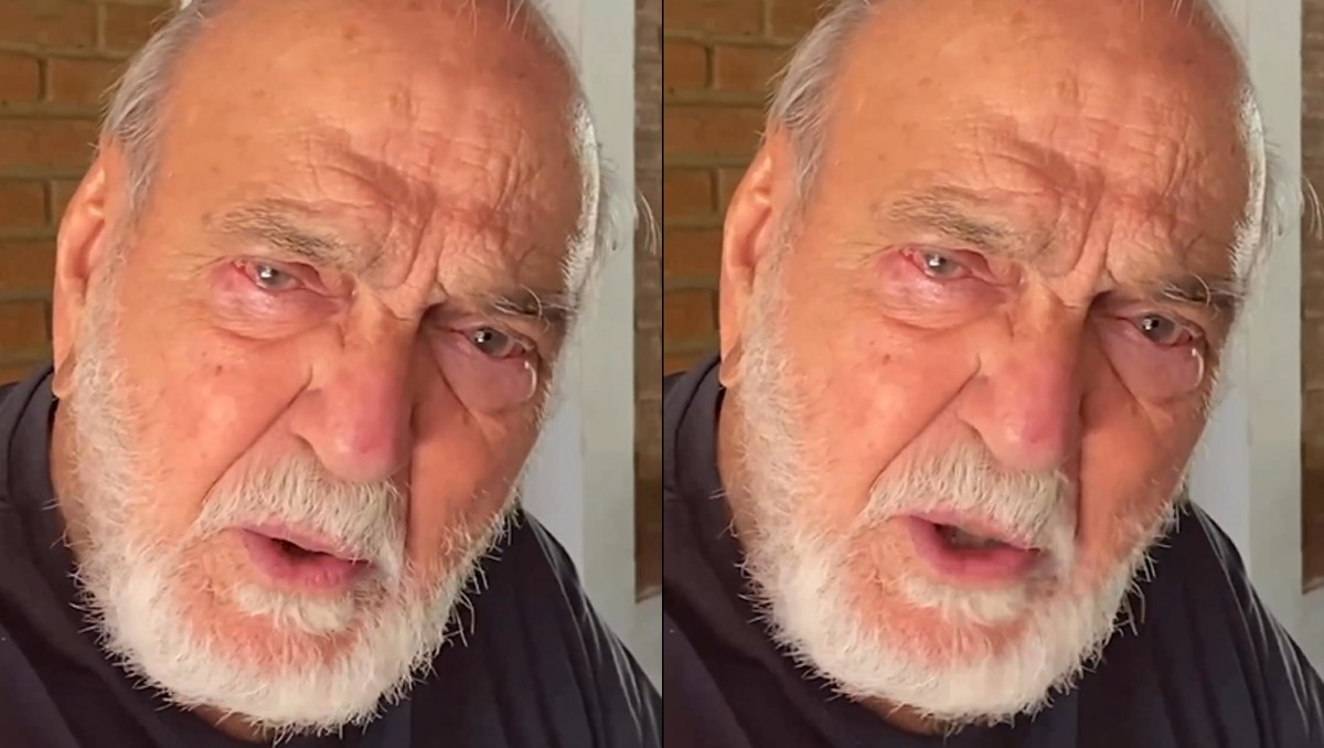 Lima Duarte se emociona ao falar dos 73 anos da primeira transmissão de ...