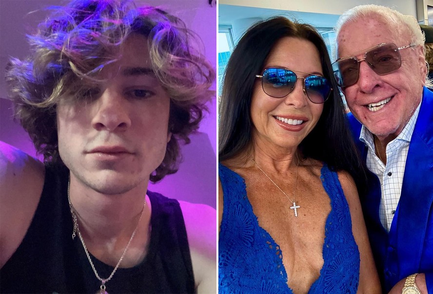 Esposa do ex-lutador Ric Flair lamenta morte do filho aos 24 anos: 'Sem ...