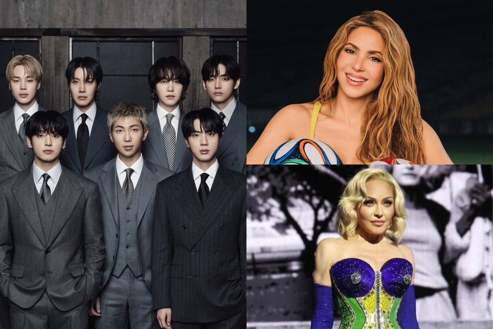 BTS e Lisa, do BLACKPINK, participam dos eventos da Copa do Mundo