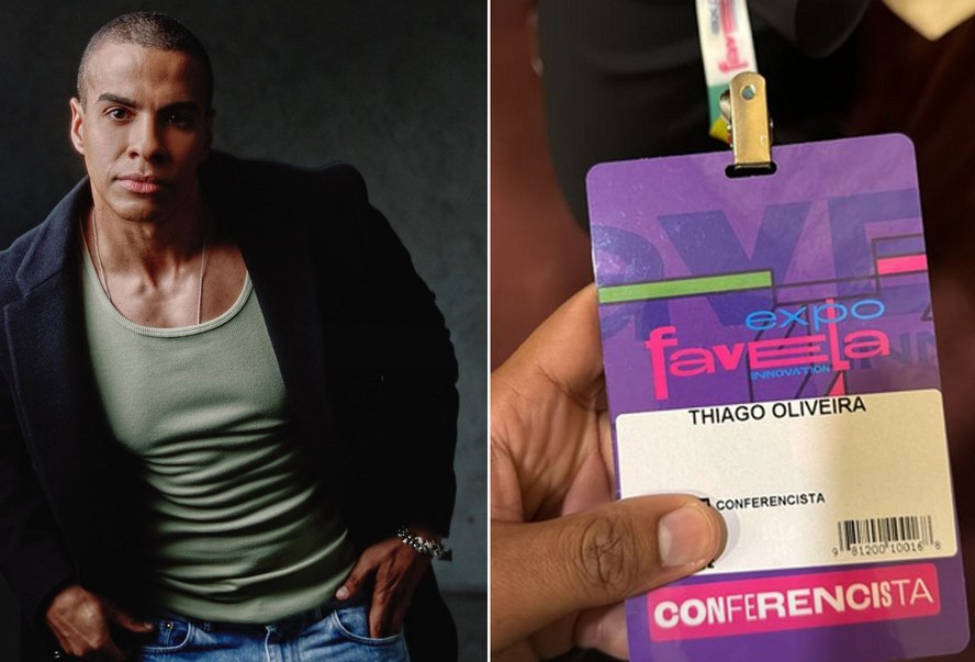 Thiago Oliveira se emociona na Expo Favela Innovation e diz que sua ...