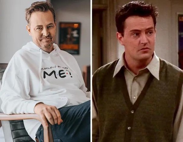 Matthew Perry, de Friends, é visto pela primeira vez após revelar que ...