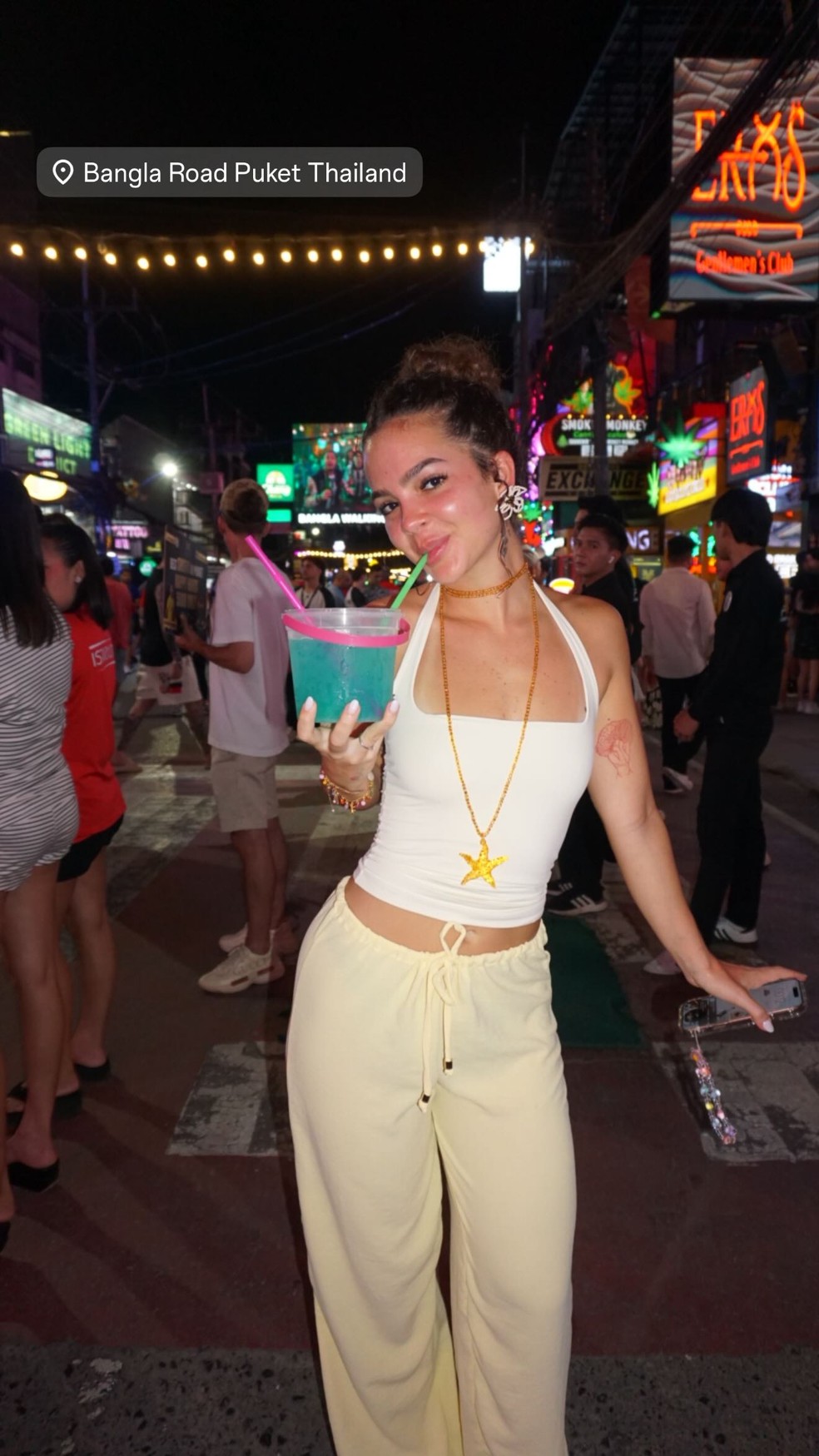 Mel Maia na Tailândia — Foto: Reprodução/Instagram